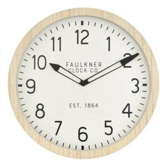 Threshold | Wall Decor | Threshold 6 Wall Clock Wood Threshold | Poshmark